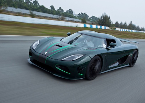 Koenigsegg Agera R Green